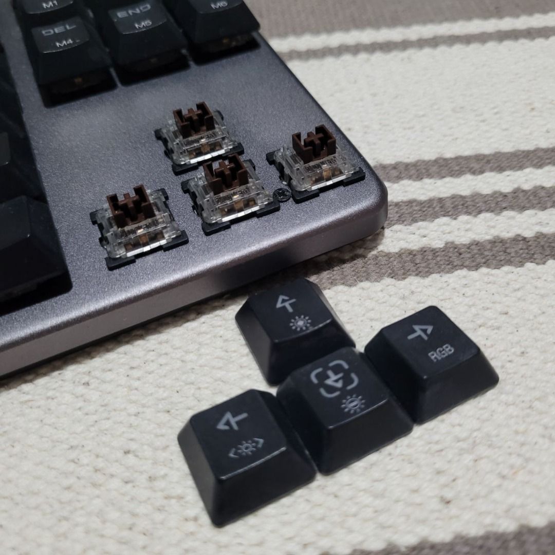 Wired Tecware Phantom L, Low Profile Mechanical Keyboard, RGB LED ...