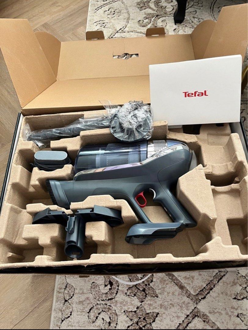Tefal Handstick TY9890 X-Force Aqua Cordless Vacuum Cleaner, TV & Home ...