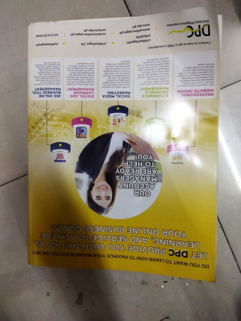 Telephone directory yellow pages, Hobbies & Toys, Books & Magazines ...