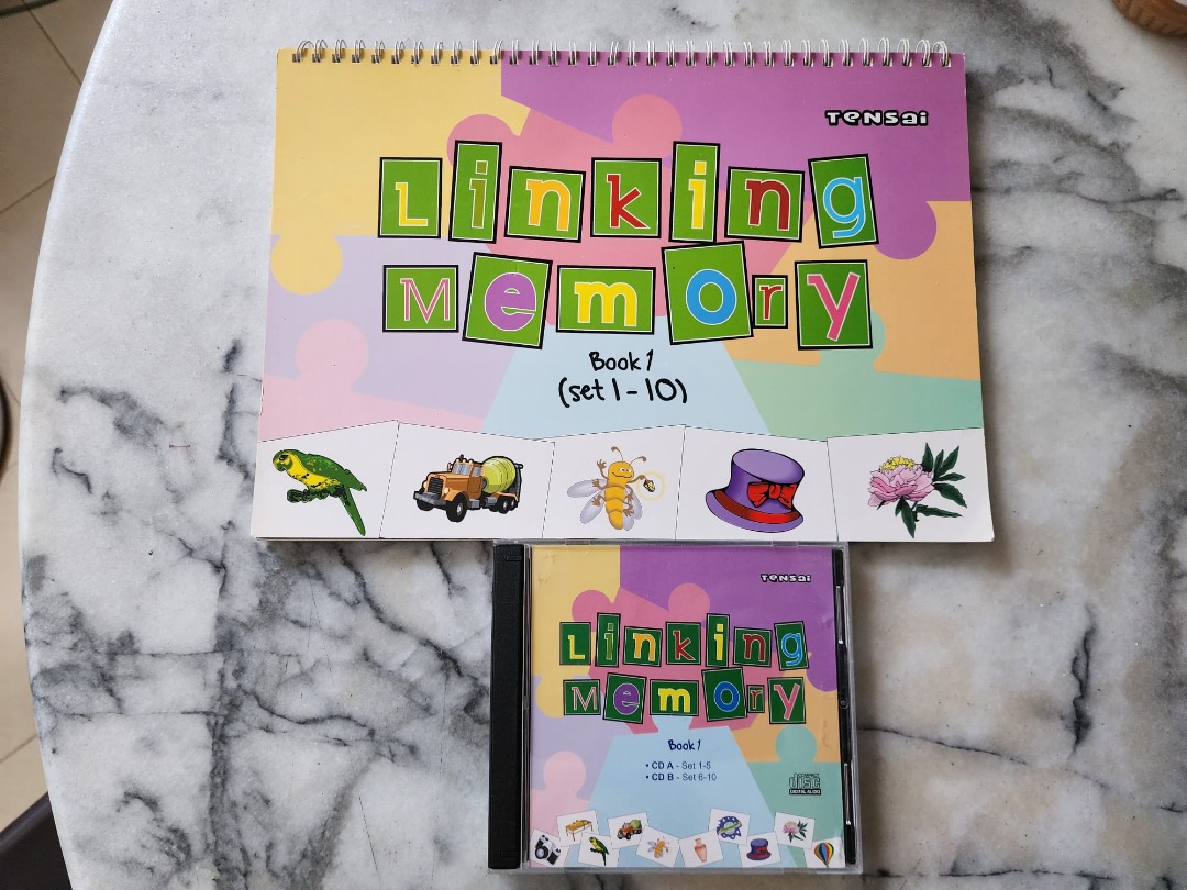TENSAI LINKING MEMORY BOOK 1 WITH CD, Hobbies & Toys, Books & Magazines ...