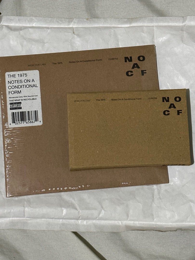 The 1975 NOTES ON A CONDITIONAL FORM CD AND CASETTE, Hobbies & Toys ...