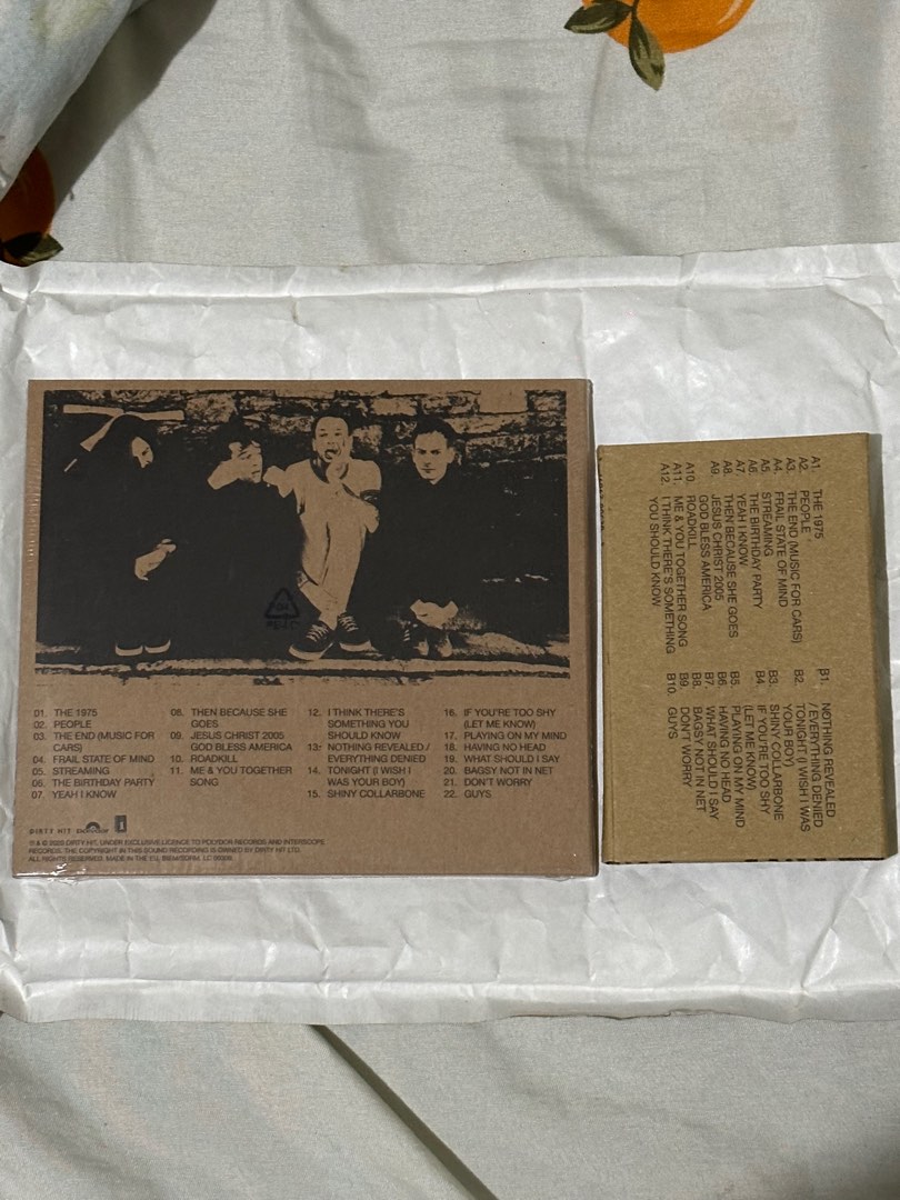 The 1975 NOTES ON A CONDITIONAL FORM CD AND CASETTE, Hobbies & Toys ...