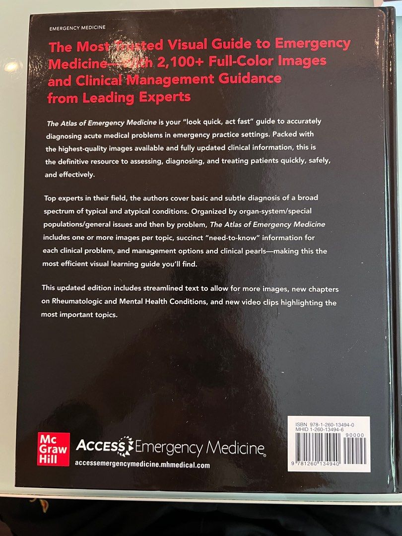 The Atlas of Emergency Medicine, Hobbies & Toys, Books & Magazines ...