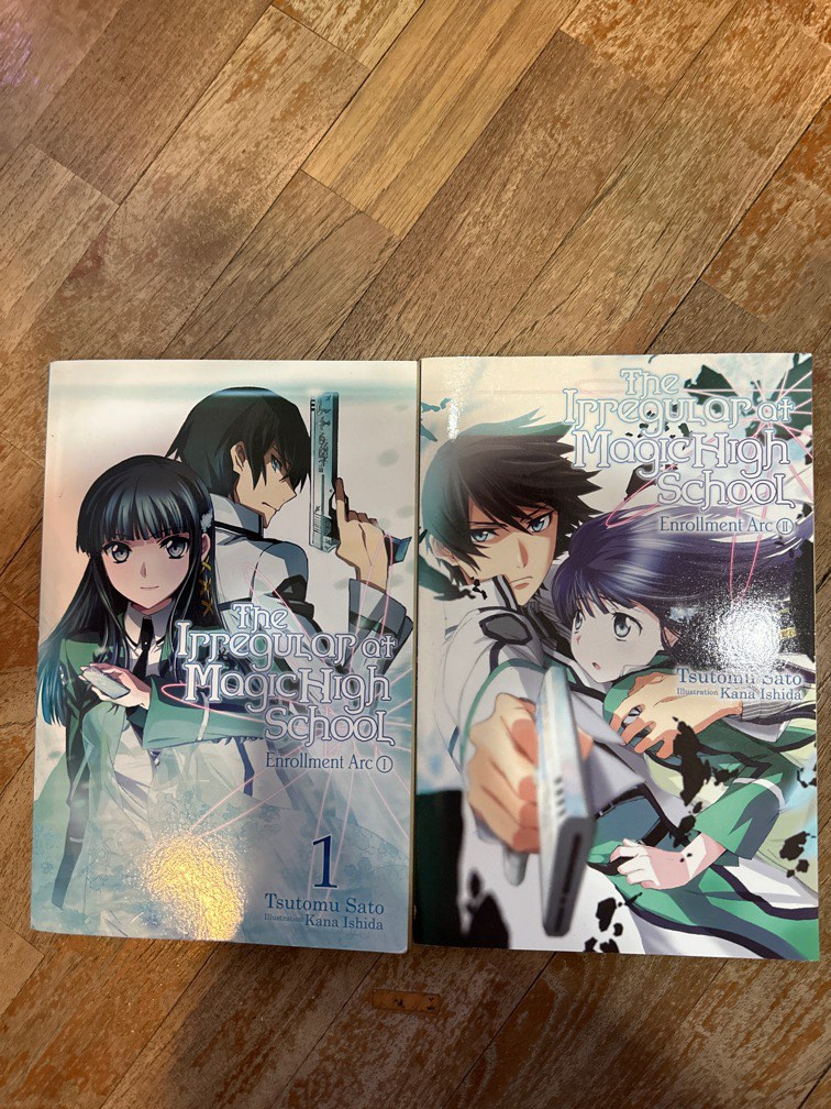 The irregular Magic High School Light novel vol. 1 & 2, Hobbies & Toys ...