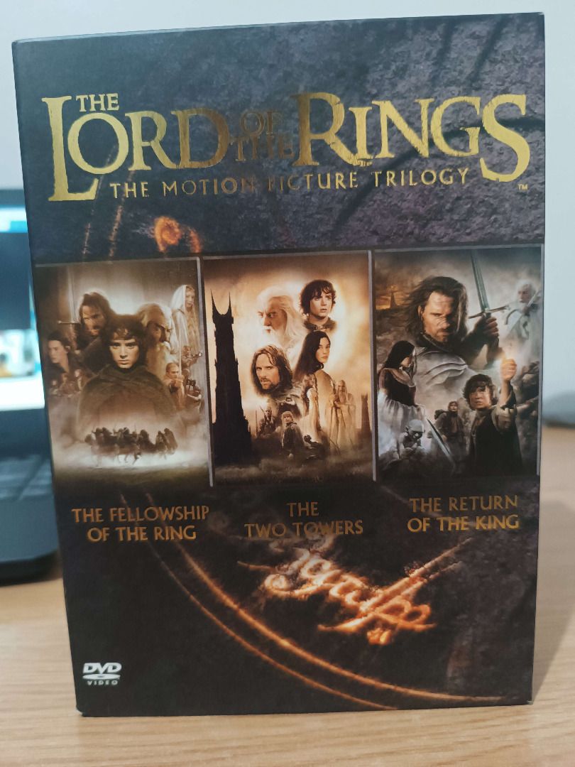 The Lord of the Rings DVD Box Set, Hobbies & Toys, Music & Media, CDs ...