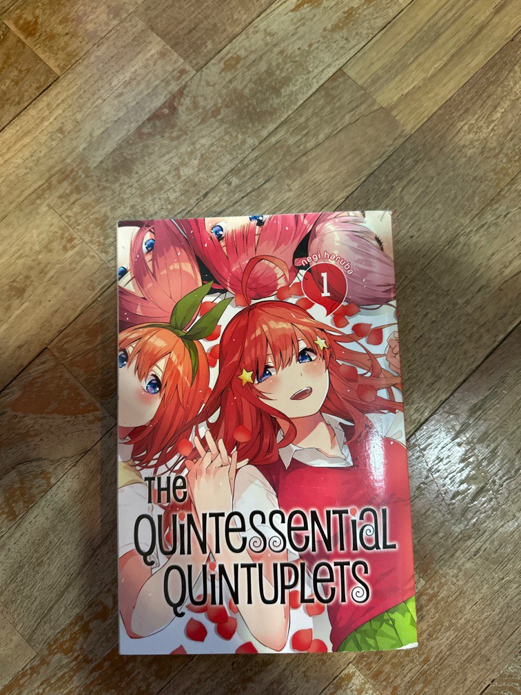 The Quintessential Quintuplets manga vol. 1, Hobbies & Toys, Books ...