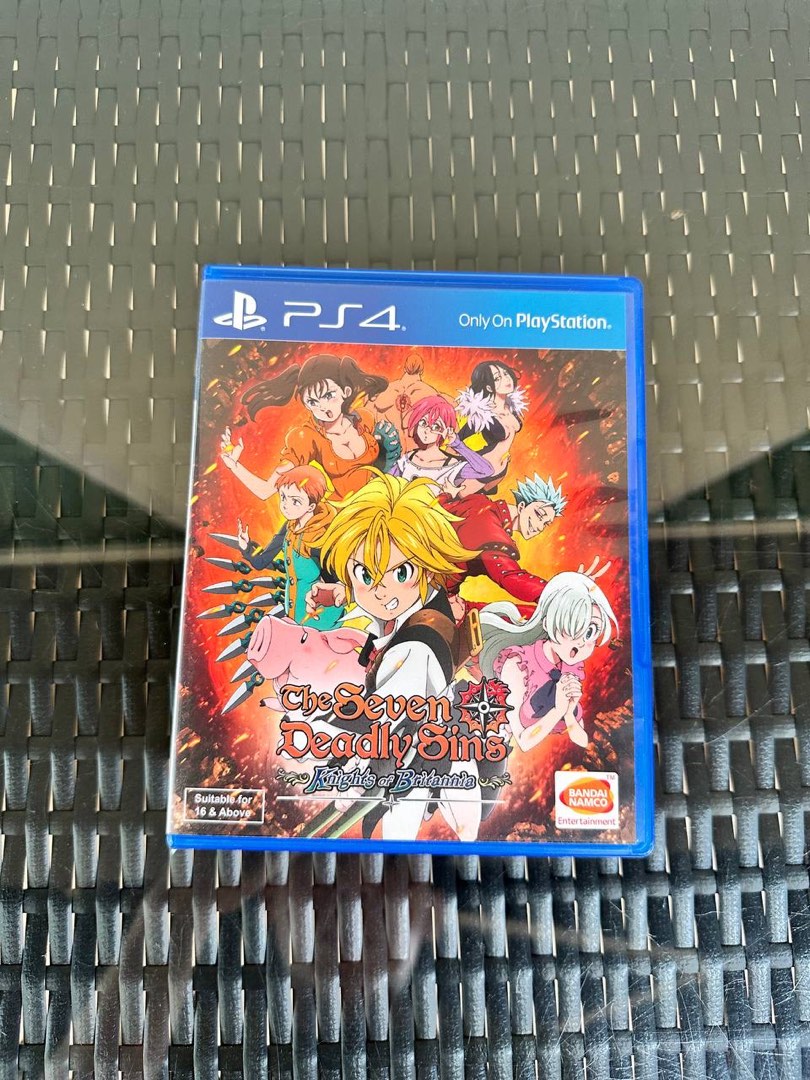 The Seven Deadly Sins: Knights of Brittanica PS4 game, Video Gaming ...