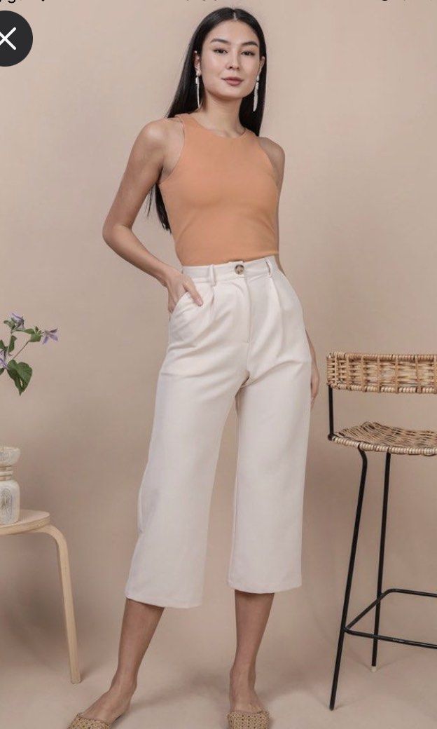 The Tinsel Rack Demi Racercut Top, Women's Fashion, Tops, Sleeveless on ...