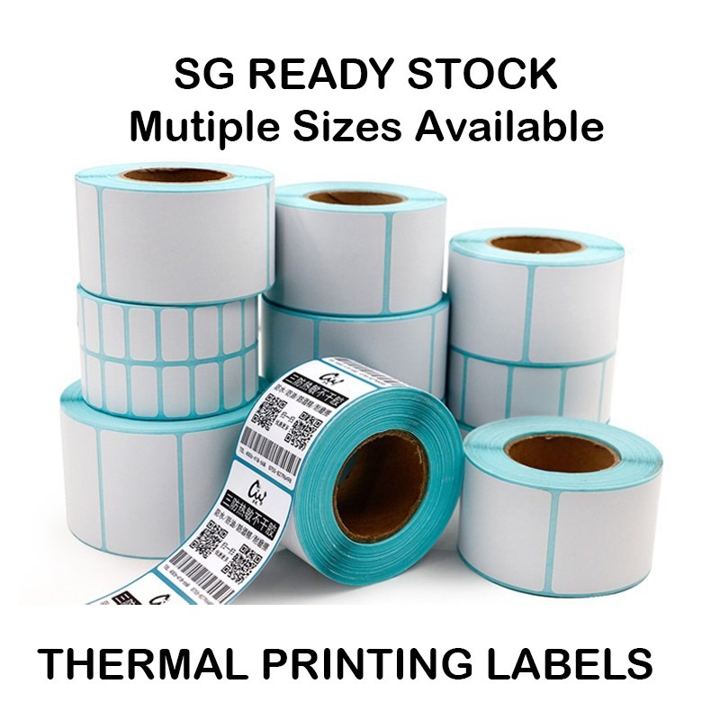 Thermal Label Sticker Paper Roll/Direct thermal printing paper barcode ...