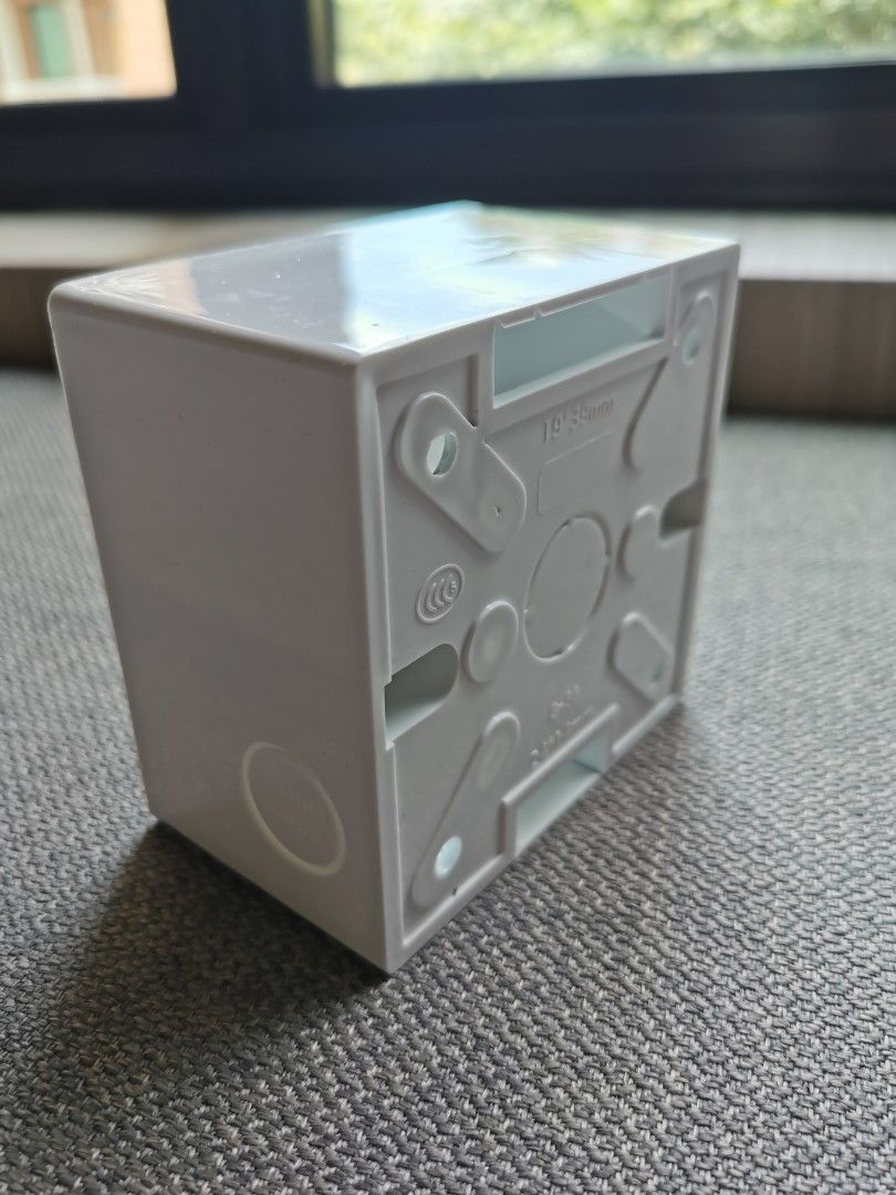 Thick switch mounting box for smart switch, Furniture & Home Living ...