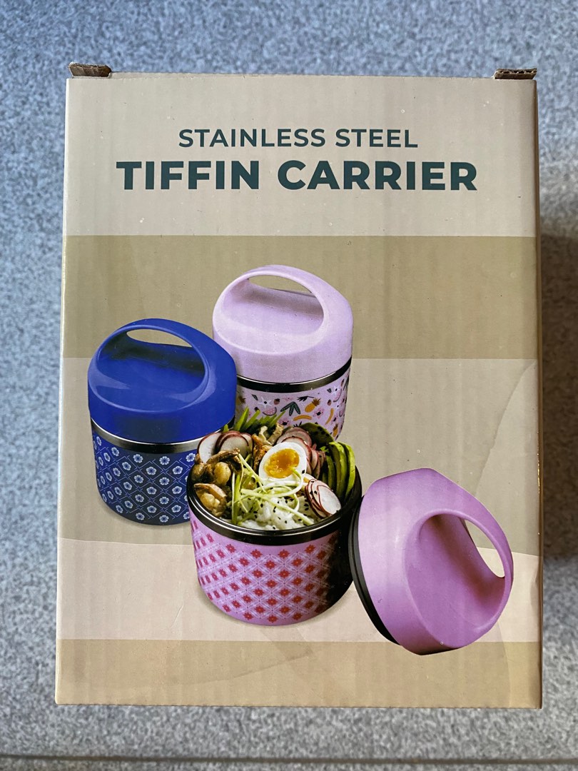 Tiffin carrier, Furniture & Home Living, Kitchenware & Tableware, Food ...