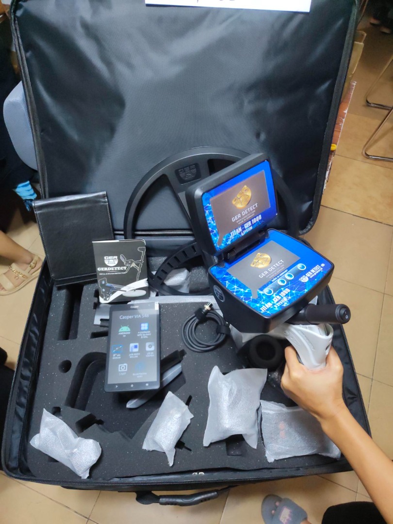 TITAN GER 1000 RADAR 5 IN 1 DEVICE GOLD DETECTOR GERMANY, Commercial ...