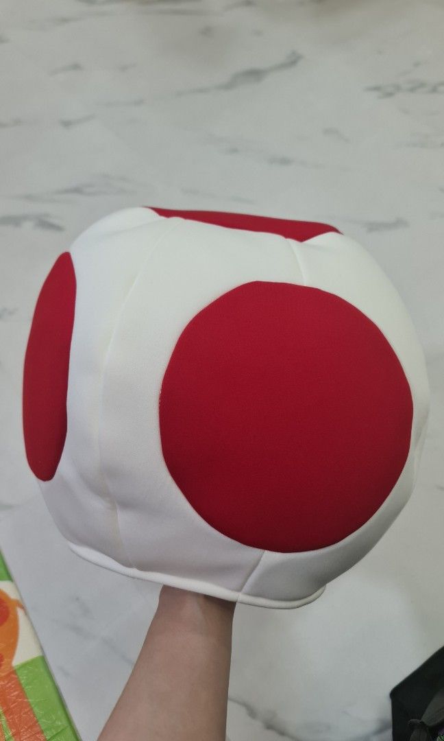 Toad live size cosplay hat headgear, Hobbies & Toys, Memorabilia ...