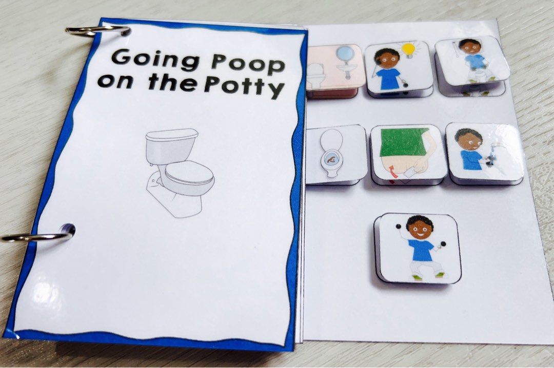 Toilet training social stories visualise, Babies & Kids, Bathing ...