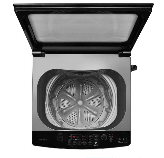 TOSHIBA AW-DUK1300KS 12KG TOP LOAD WASHING MACHINE, TV & Home ...