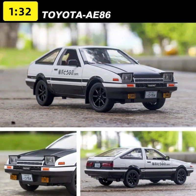 Toyota AE86 Diecast Car, Hobbies & Toys, Toys & Games on Carousell