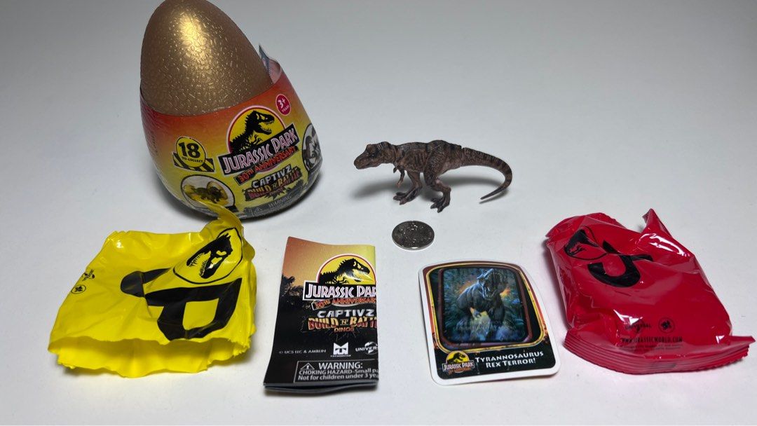T-Rex Mini Figure Jurassic Park 30th Anniversary Captivz Collection ...