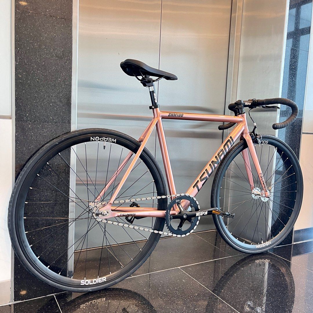 Tsunami fixie/SNM 100/fixie gear/frame set $330/complete bike $659 ...