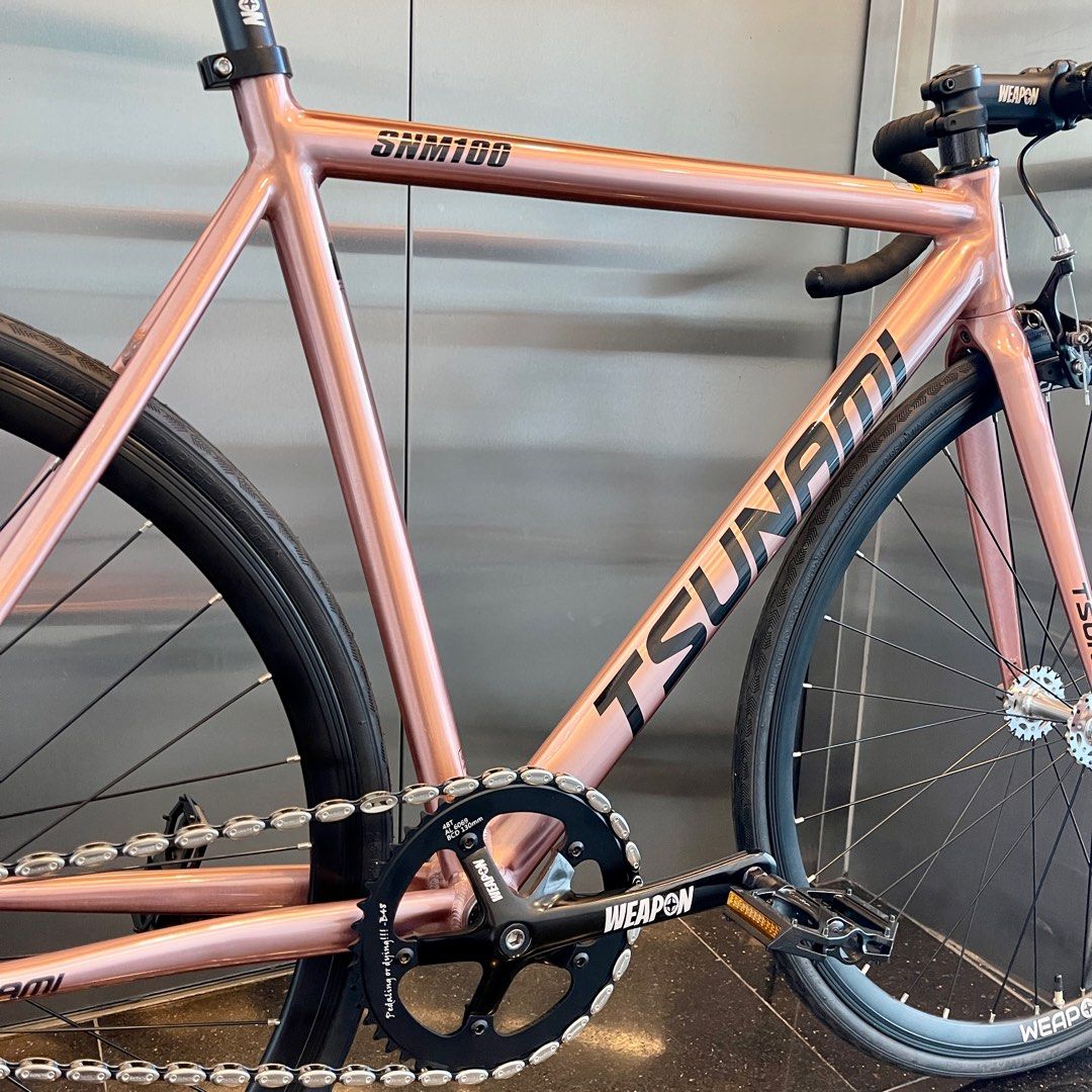 Tsunami fixie/SNM 100/fixie gear/frame set $330/complete bike $659 ...