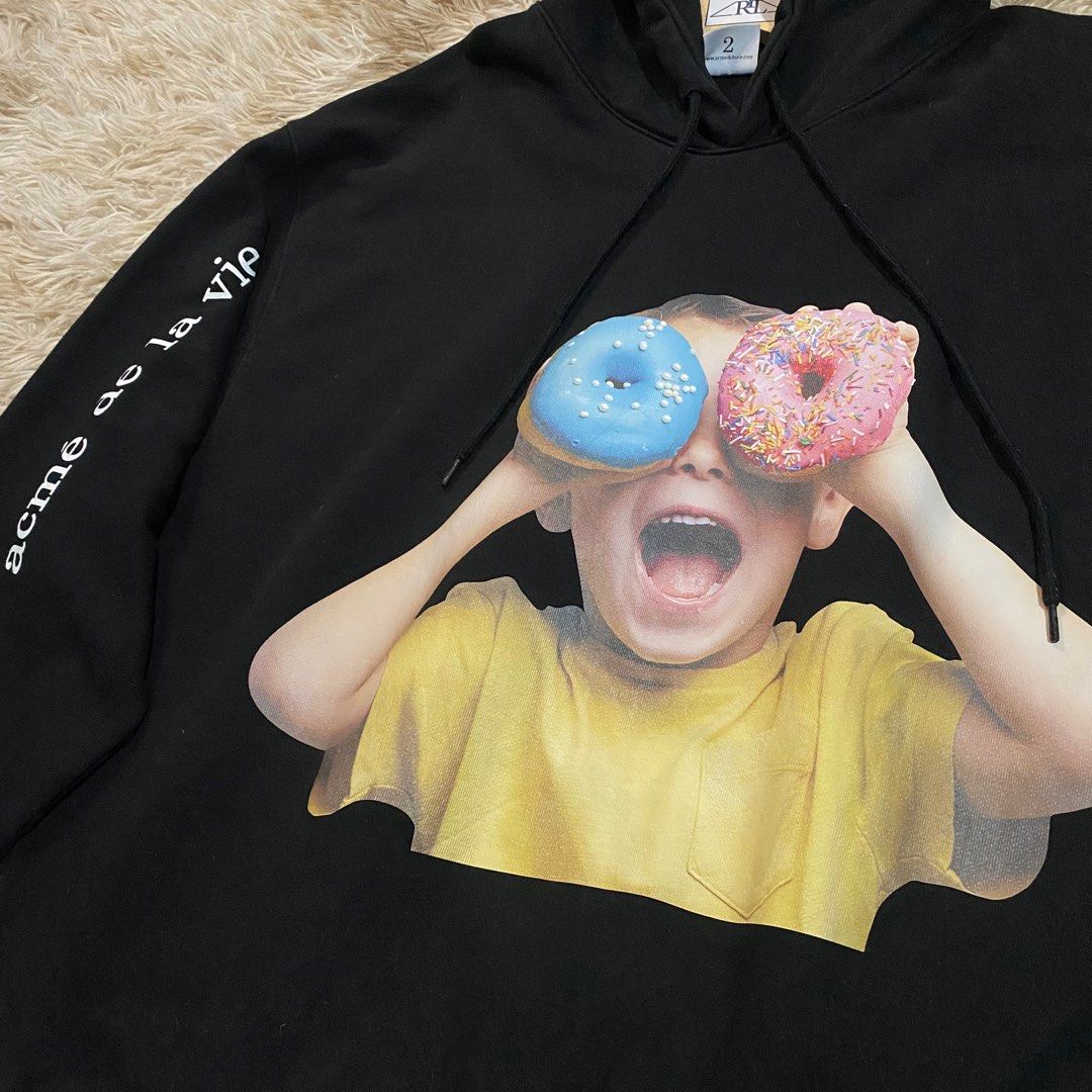 Twice Tzuyu Acme De La Vie (ADLV)— Baby Face Donut 5 Hoodie Black on ...