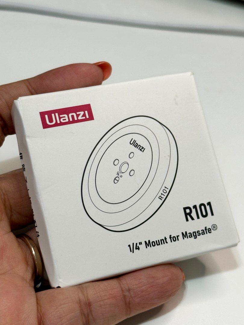 Ulanzi R101 1/4” MagSafe Magnetic Mount, Magnet Tripod Adaptor for ...