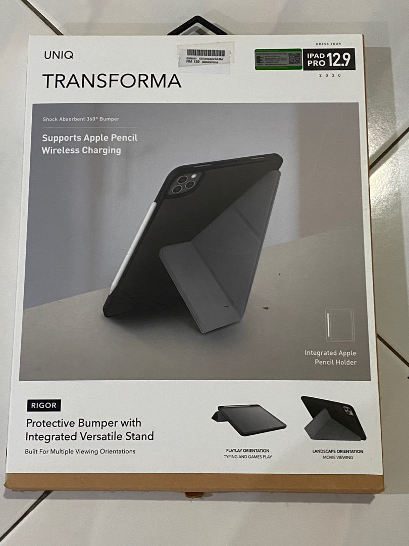 UNIQ Transforma iPad Pro 12.9 2022 & 2023 Antimicrobial Folio Case ...