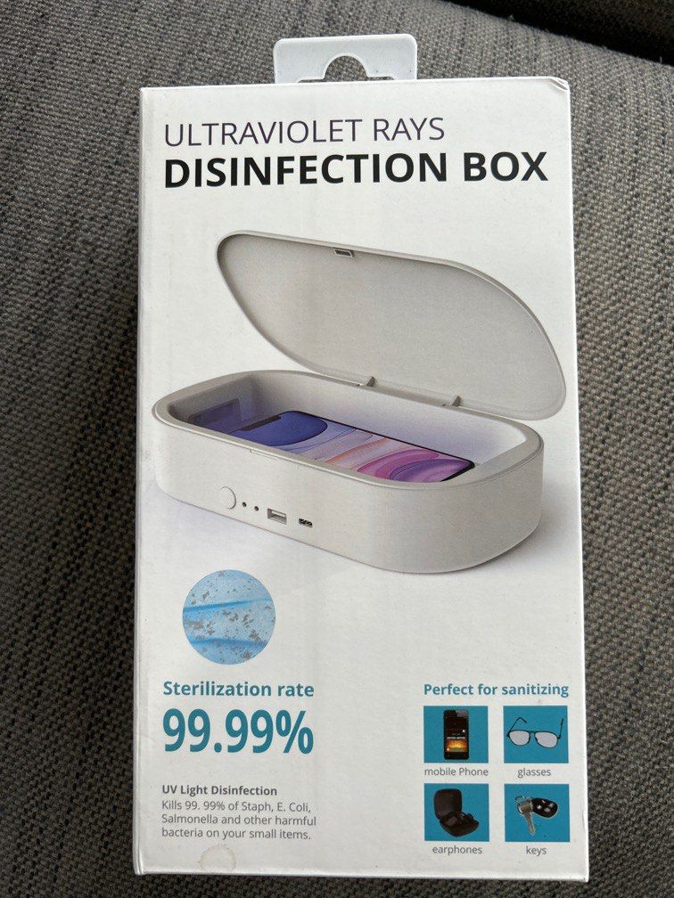 UV Disinfectant Box, TV & Home Appliances, Other Home Appliances on ...