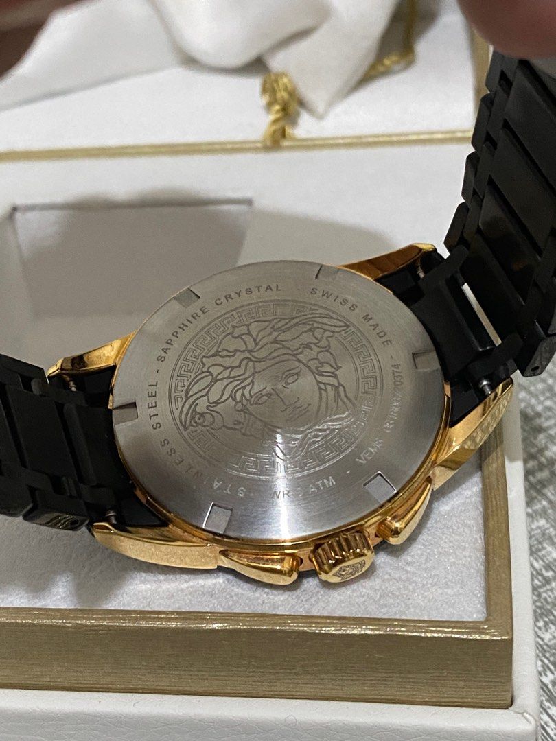 Versace Character Chrono Watch, Luxury, Watches on Carousell