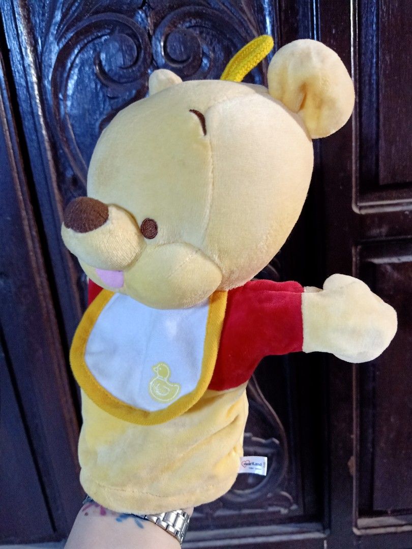 VERY CUTE WINNIE THE POOH HAND PUPPET on Carousell