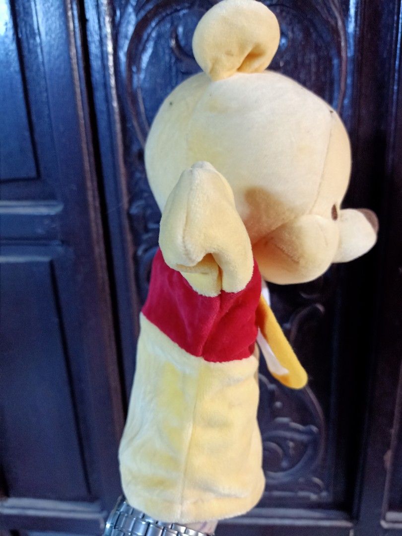 VERY CUTE WINNIE THE POOH HAND PUPPET on Carousell
