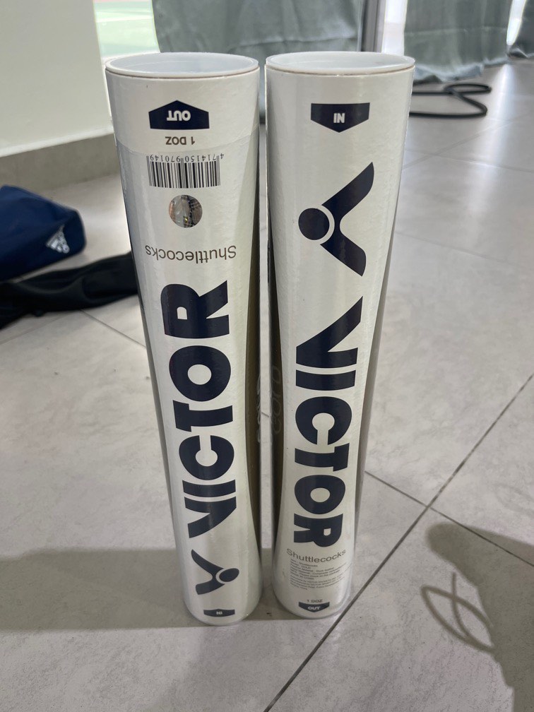 Victor badminton shuttlecock, Sports Equipment, Sports & Games, Racket ...