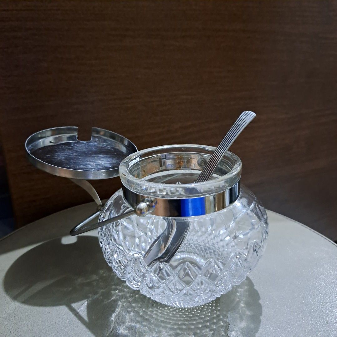 Victorian Cut Crystal Dispenser, Furniture & Home Living, Kitchenware ...