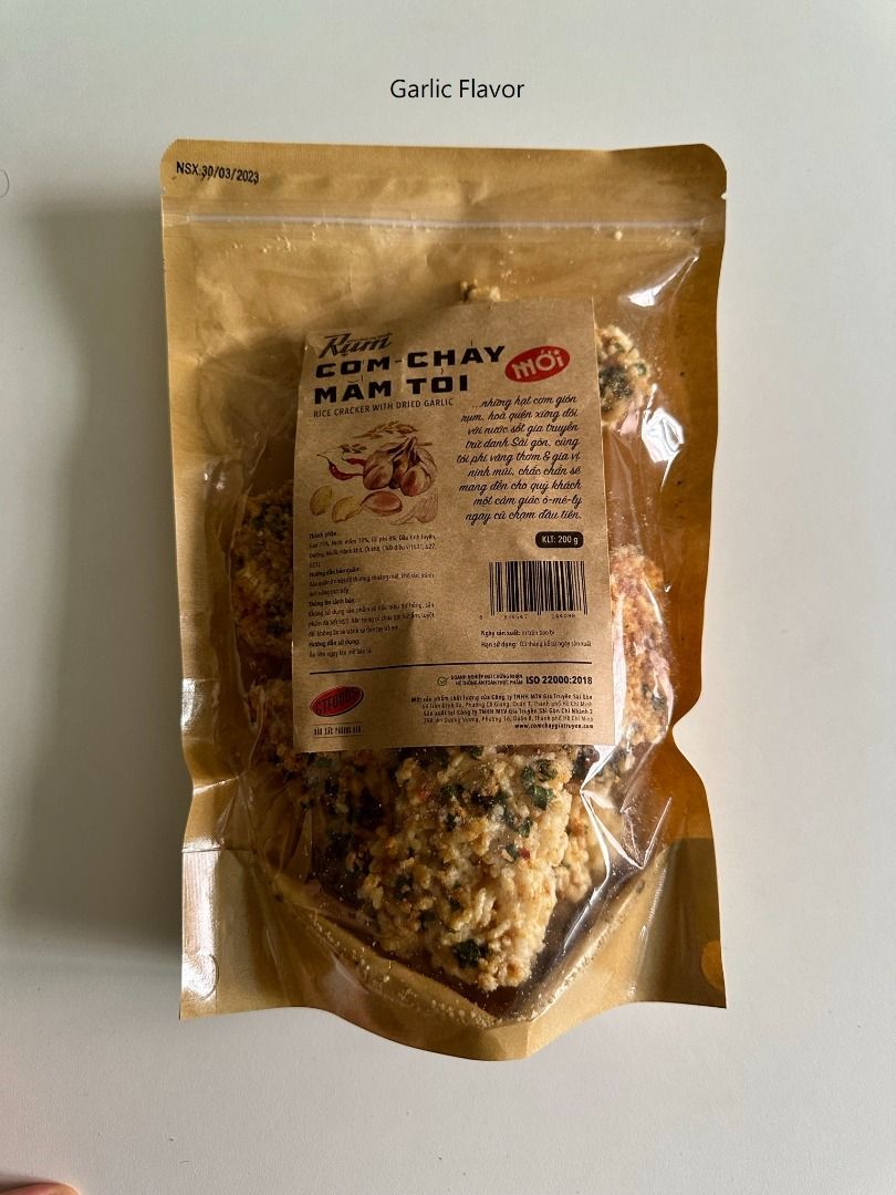 Vietnamese Rice Cracker Snacks (Multiple Flavor), Food & Drinks, Local ...