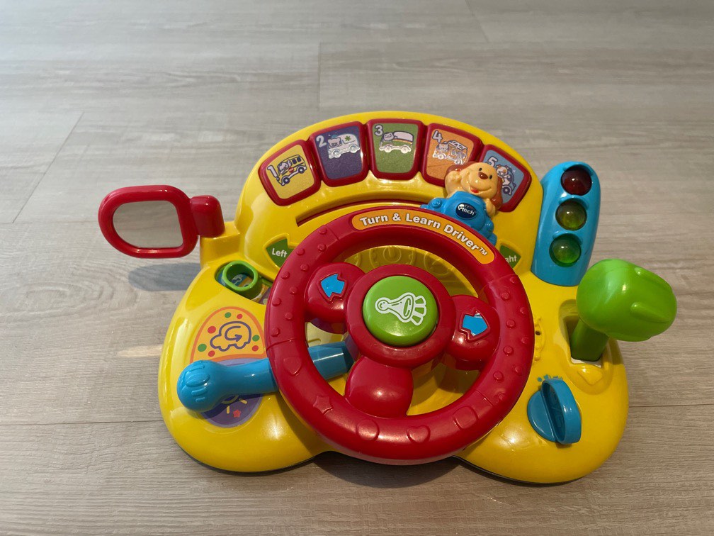 VTech Turn and Learn Driver, Hobbies & Toys, Toys & Games on Carousell