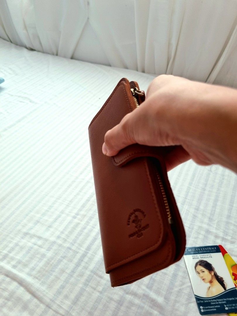 Wallet - Brown Santa Barbara, Women's Fashion, Bags & Wallets, Wallets ...