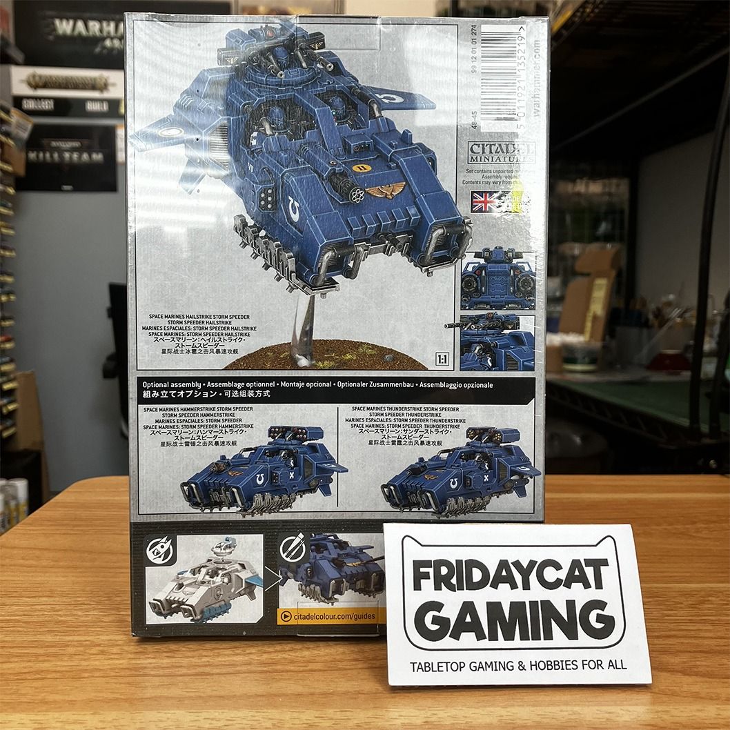 Warhammer 40000: Storm Speeder Hailstrike/Hammerstrike/Thunderstrike ...