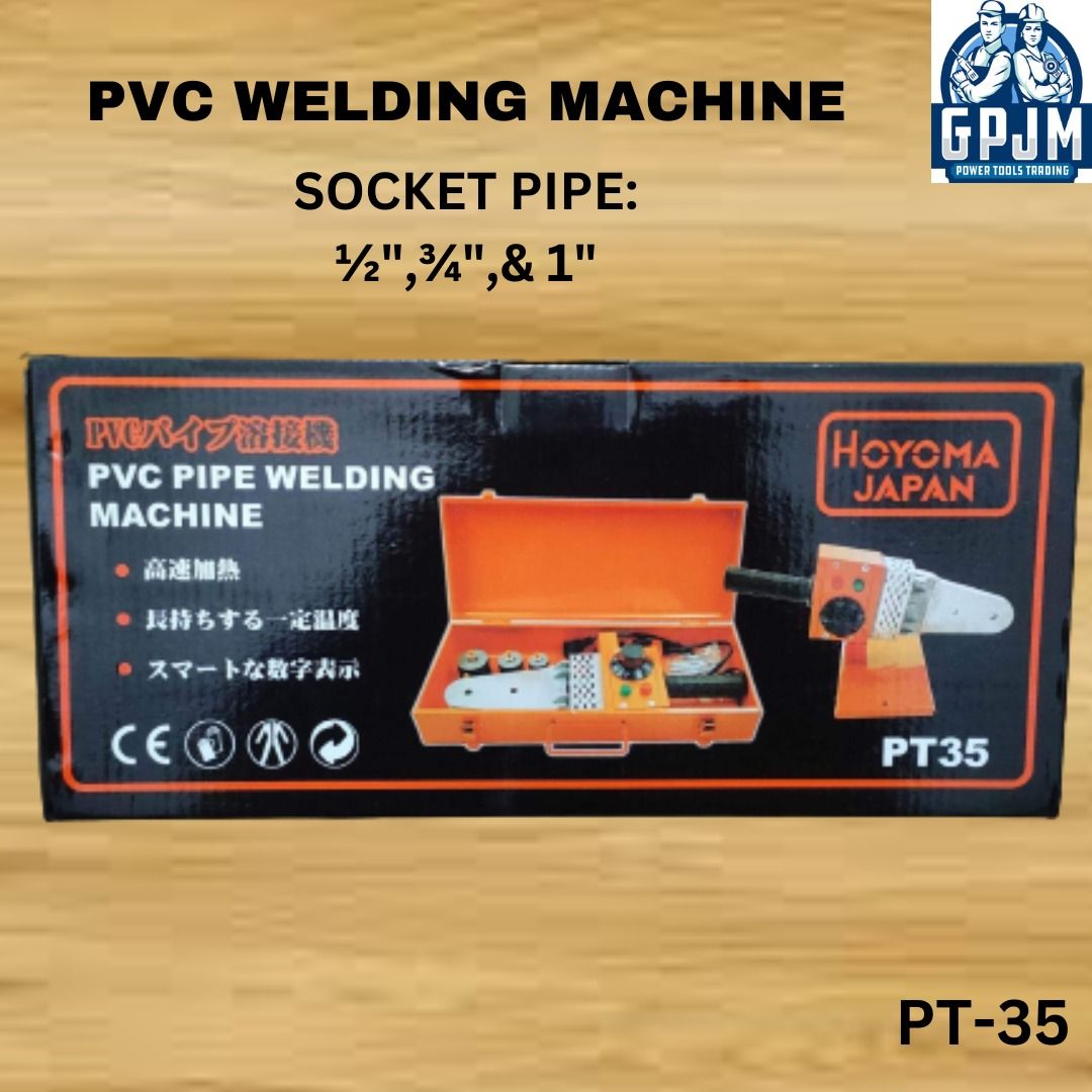 WELDING PVC PIPE PT35 HOYOMA JAPAN / FREE SHIPPING / COD, Commercial ...