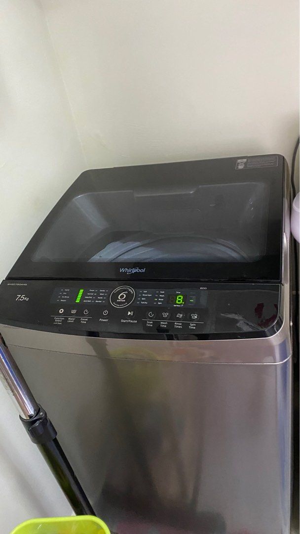 Whirlpool 7.5kg washing machine, TV & Home Appliances, Washing Machines ...