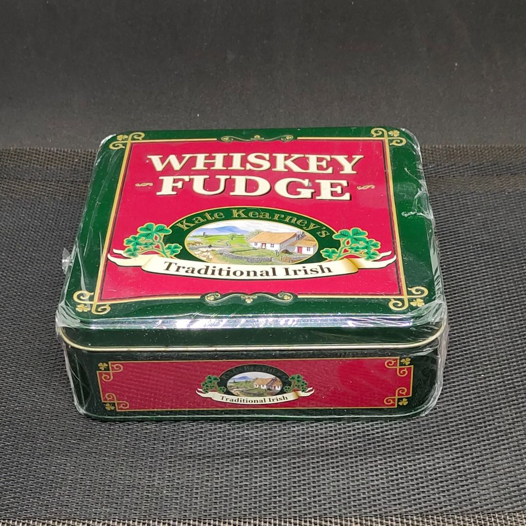 Whiskey Fudge Tin Can Container 175g (container only), Furniture & Home ...