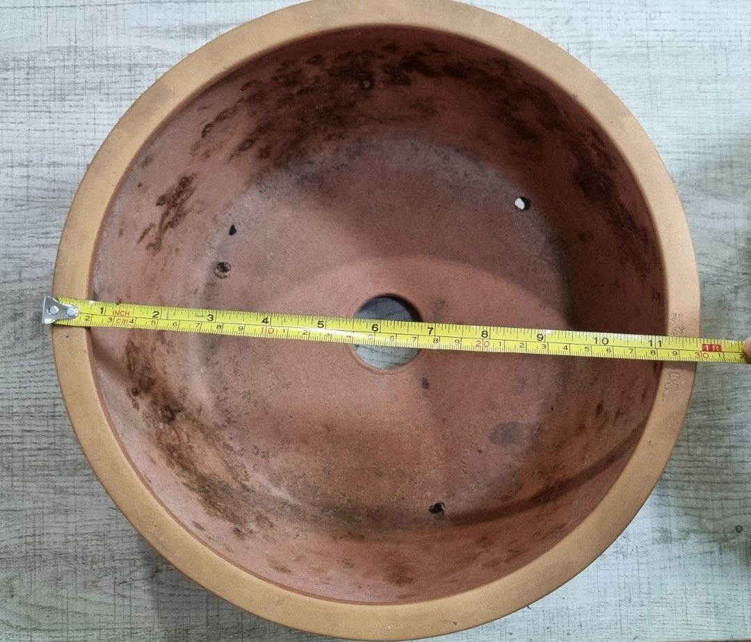Wide Clay Plant Pot, Furniture & Home Living, Gardening, Pots ...