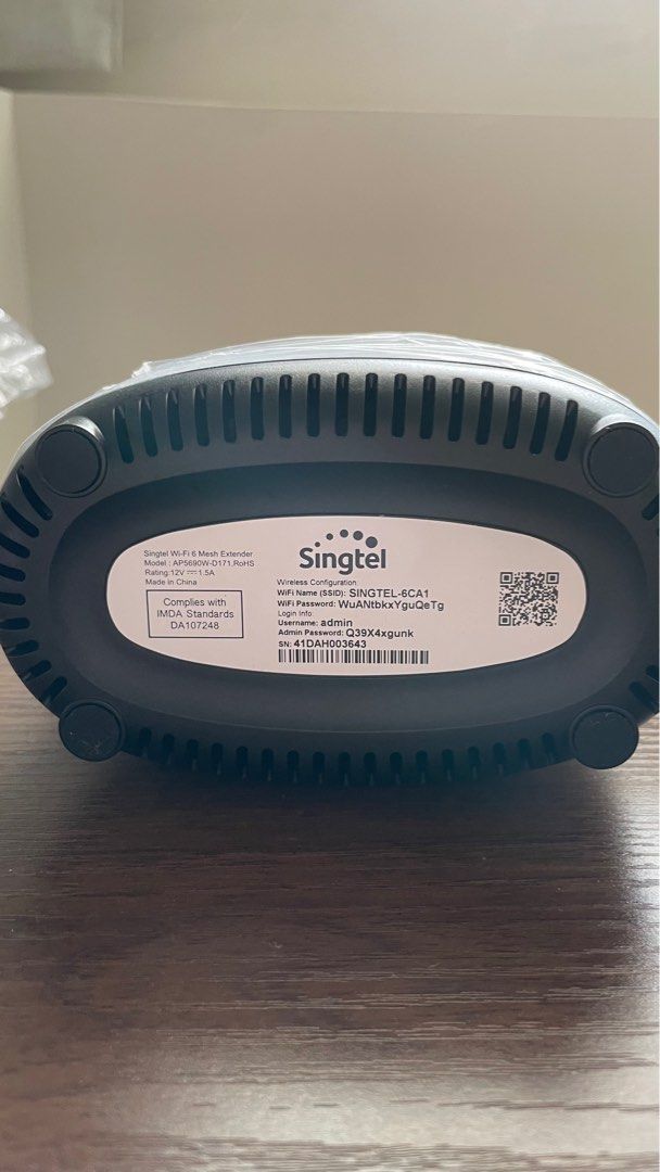 Wifi 6 Mesh Extender, Computers & Tech, Parts & Accessories, Networking ...