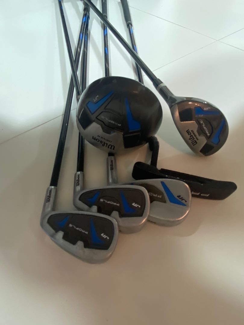 Wilson junior golf club set, Sports Equipment, Sports & Games, Golf on ...
