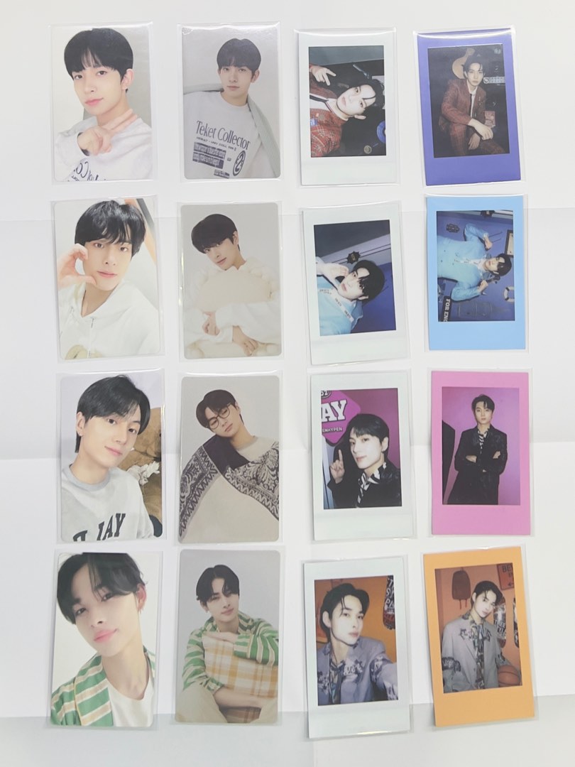 wts lfb enhypen gguggu package deco kit 2023 heeseung jake jay ni-ki ...