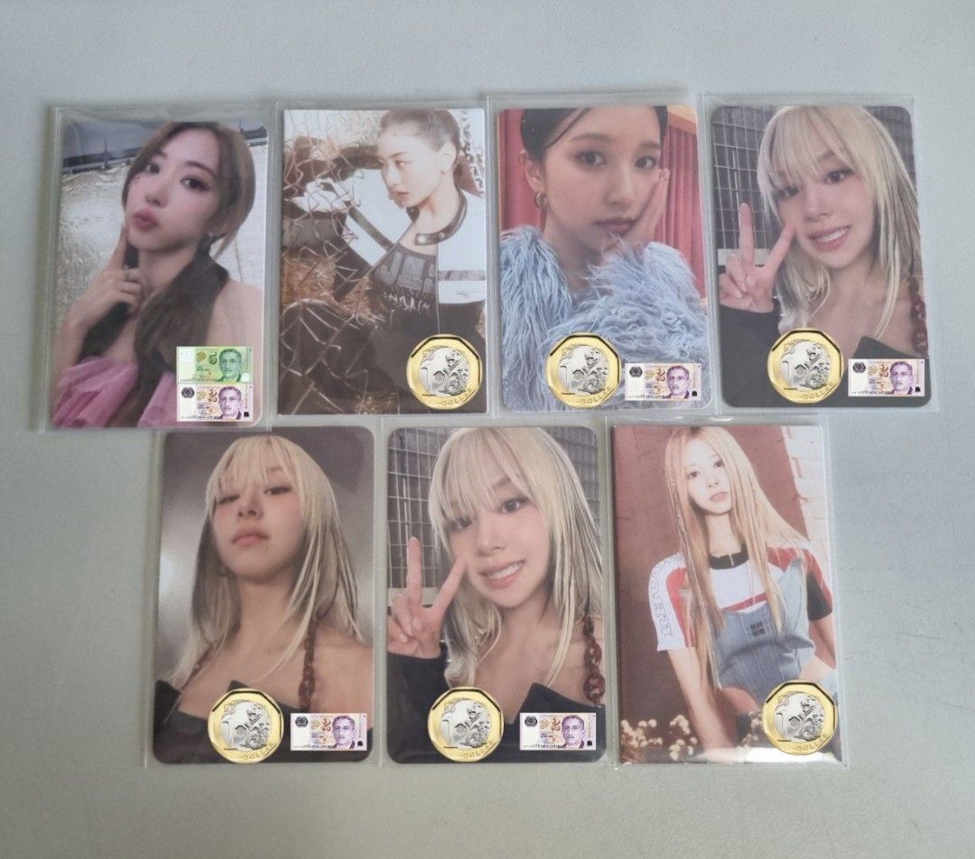 wts lfb photocard kpop sakura lesserafim antifragile album ready to be ...