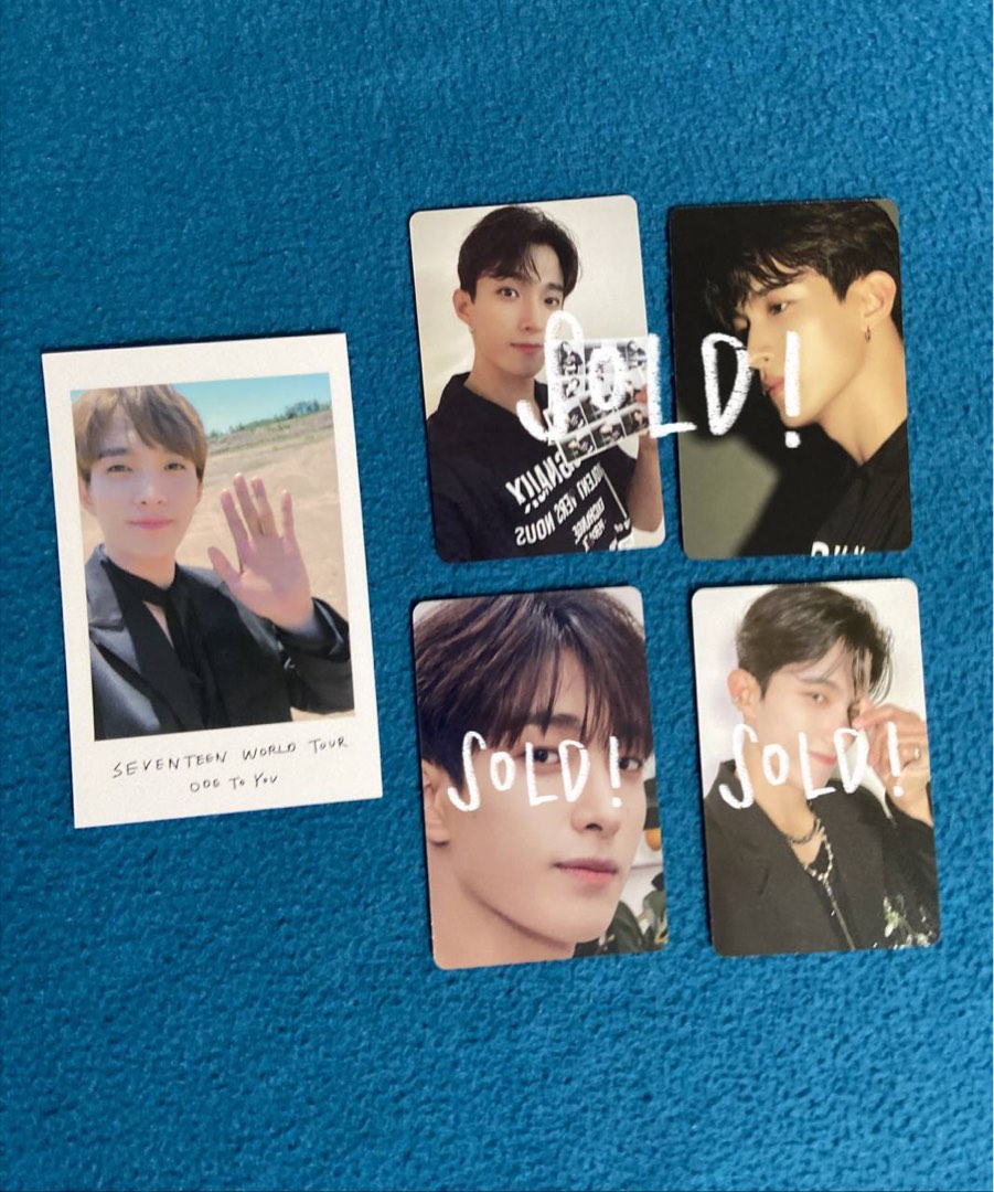 WTS/LFB Seventeen DK Photocards and Inserts, Hobbies & Toys, Memorabilia & Collectibles, K-Wave ...