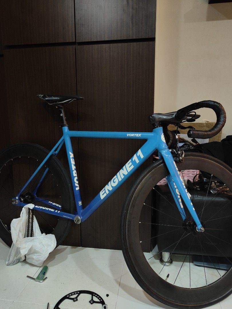 (WTS/WTT)engine 11 vortex 2021 frameset, Sports Equipment, Bicycles ...