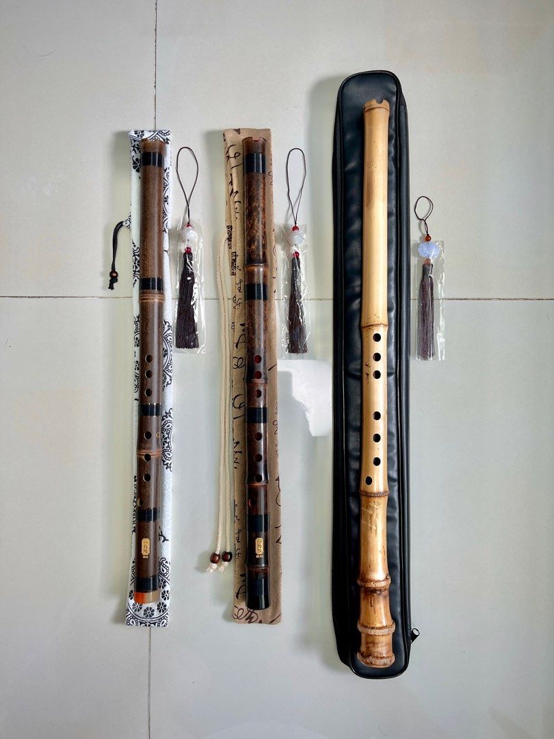Xiao Bamboo Flute Chinese Instruments, Hobbies & Toys, Music & Media ...