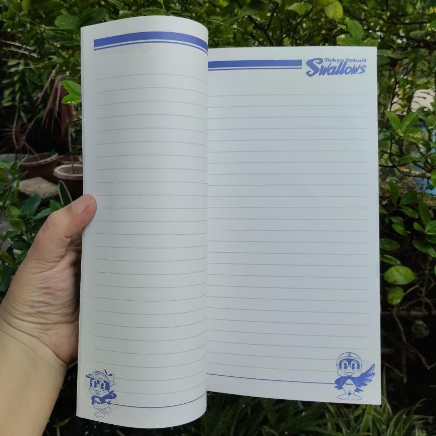 Yakult Swallow Study Notebook, Hobbies & Toys, Stationary & Craft ...