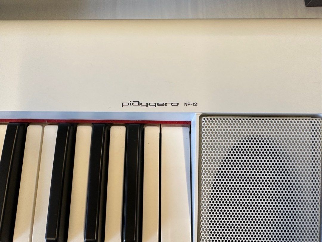 Yamaha Keyboard Piaggero NP-12 White, Hobbies & Toys, Music & Media ...