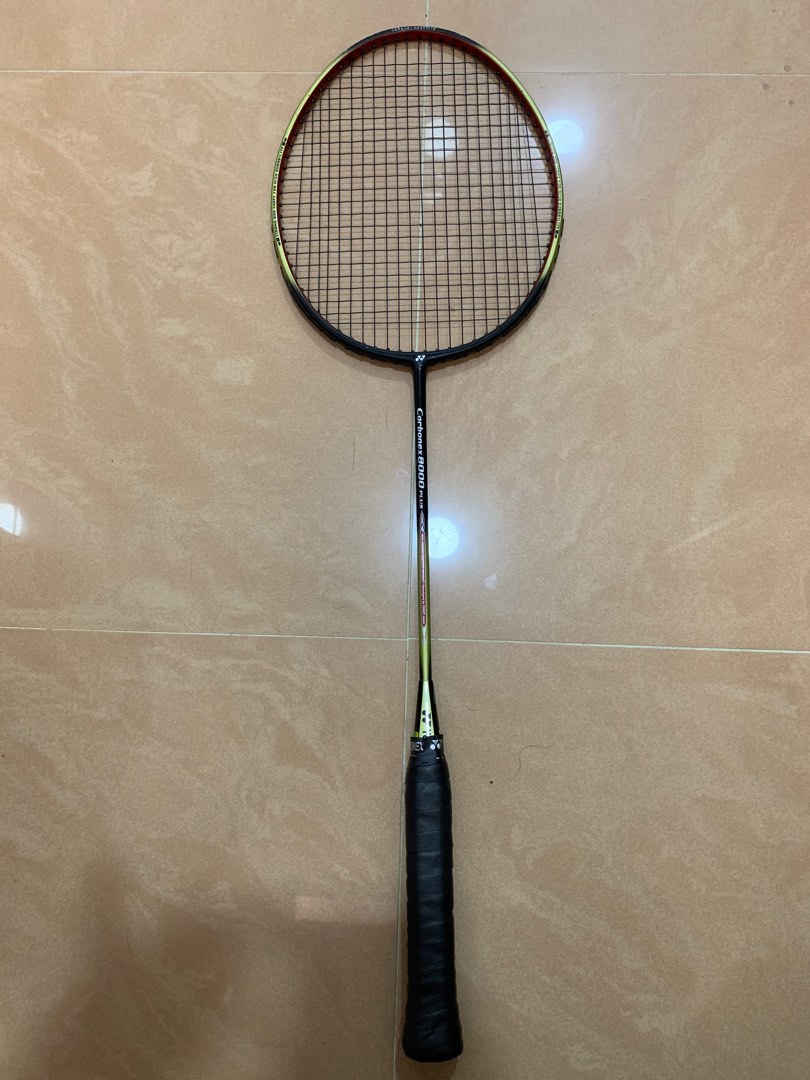 Yonex Carbonex 8000 Plus (full carbon graphite racket / racquet) - Made ...